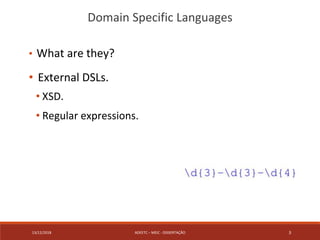 Domain Specific Language generation based on a XML Schema. | PPTX