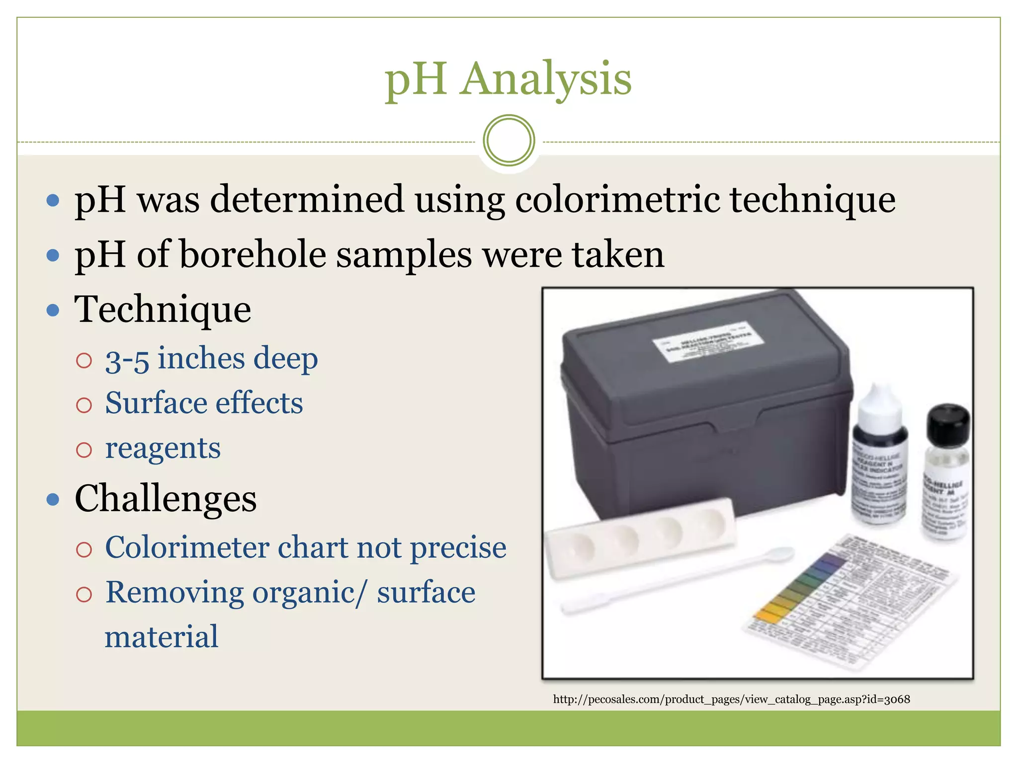 geochemical analysis powerpoint | PPTX