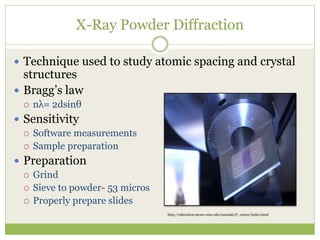 geochemical analysis powerpoint | PPTX