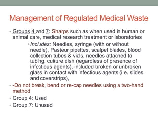 BUMEDINST 6280 1 Mgmt of Reg Waste HM1 WD | PPTX