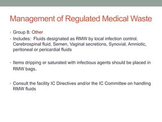 BUMEDINST 6280 1 Mgmt of Reg Waste HM1 WD | PPTX