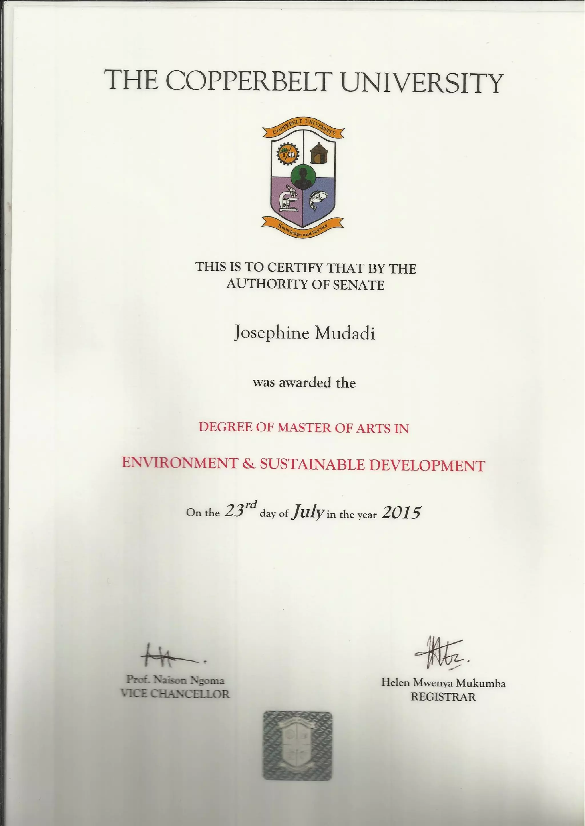 cbu certificate | PDF