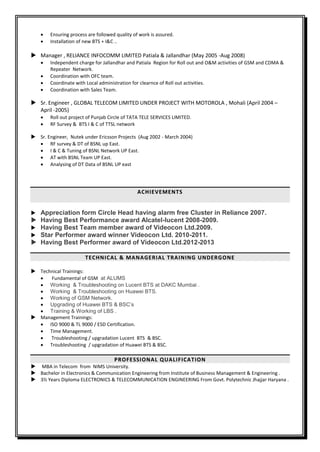 Resume (2) | PDF
