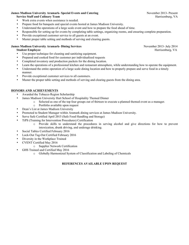 Josh Heavner Resume | PDF | Business | Business and Finance