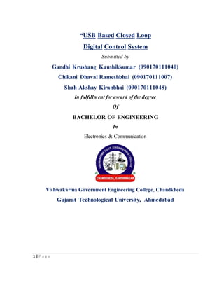 USB_Based_Closed_Loop_Digital_Control_System | PDF
