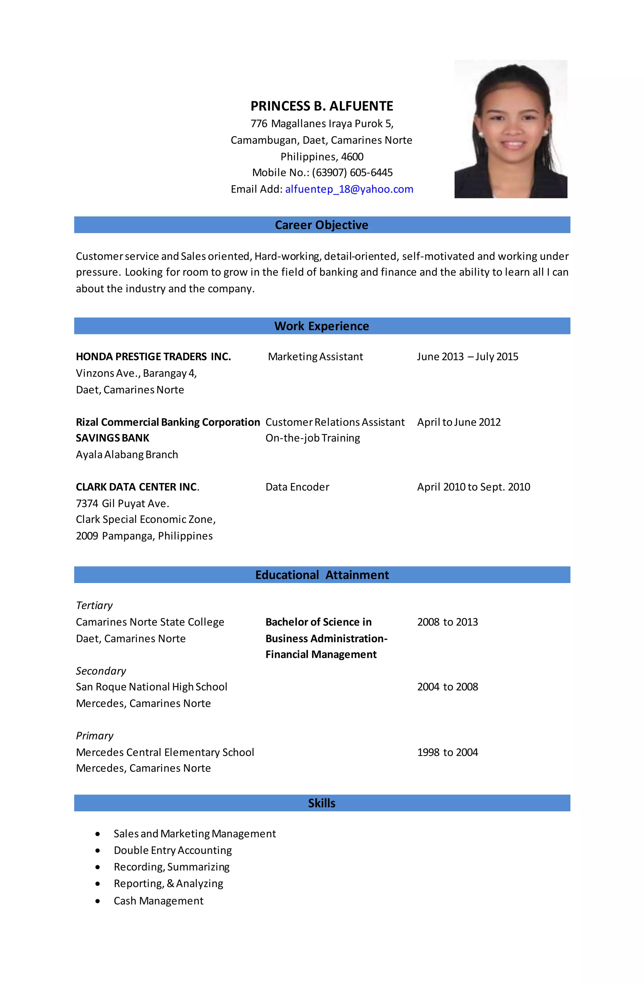 PRINCESS B. ALFUENTE_S RESUME | DOCX