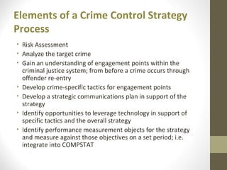 Crime Control Strategy Development | PPT