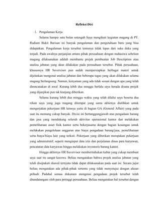 PT. RADIANT BUKIT BARISAN | DOC