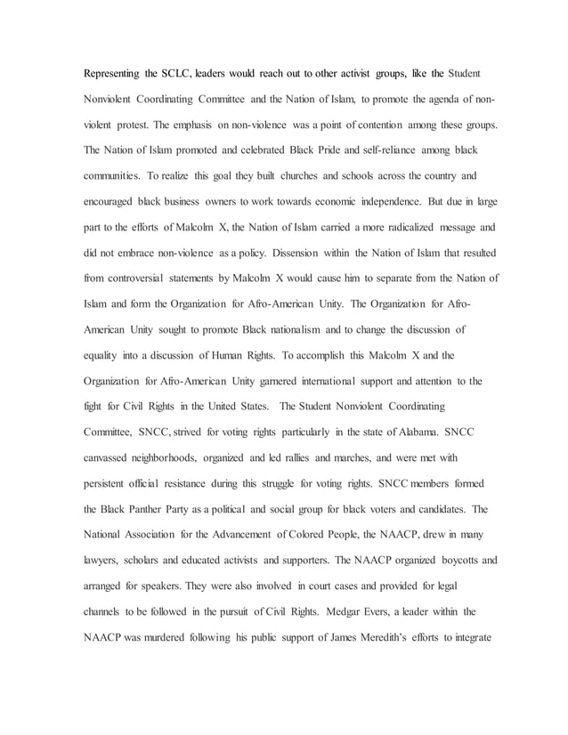 Civil Rights unit outline | DOCX