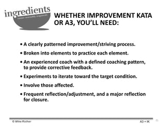 Why Your A3 Needs the IK | PPTX