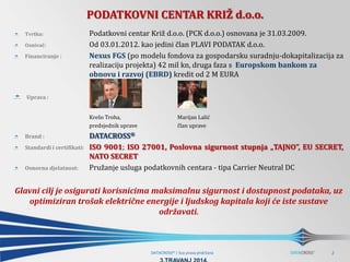 Podaci u oblaku - Miroslav Lisjak, DataCros - PCK | PPT
