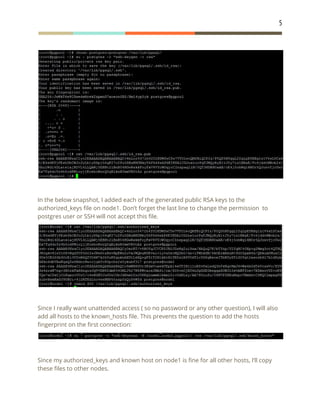 ProstgreSQLFailoverConfiguration | PDF