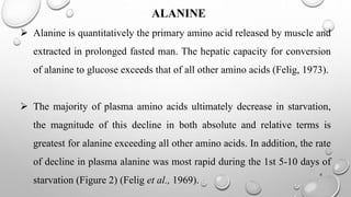 8 Glucose-alanine cycle | PPTX