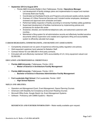 Dominick-Jae Bailey. | PDF | Human Resources | Business