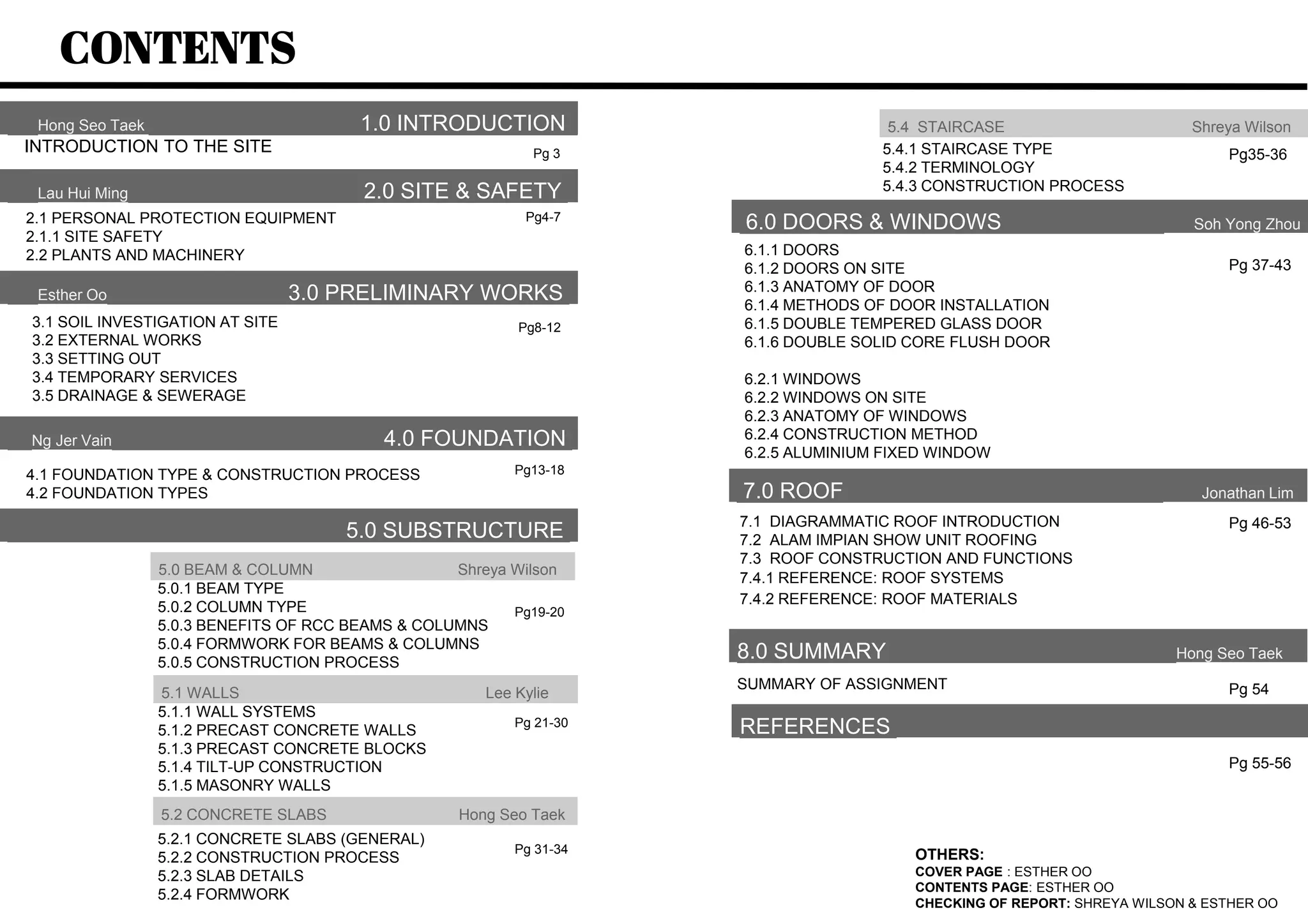Sem 2 Building Construction Project 1 | PPTX