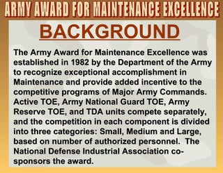 AAME Brief new | PPT