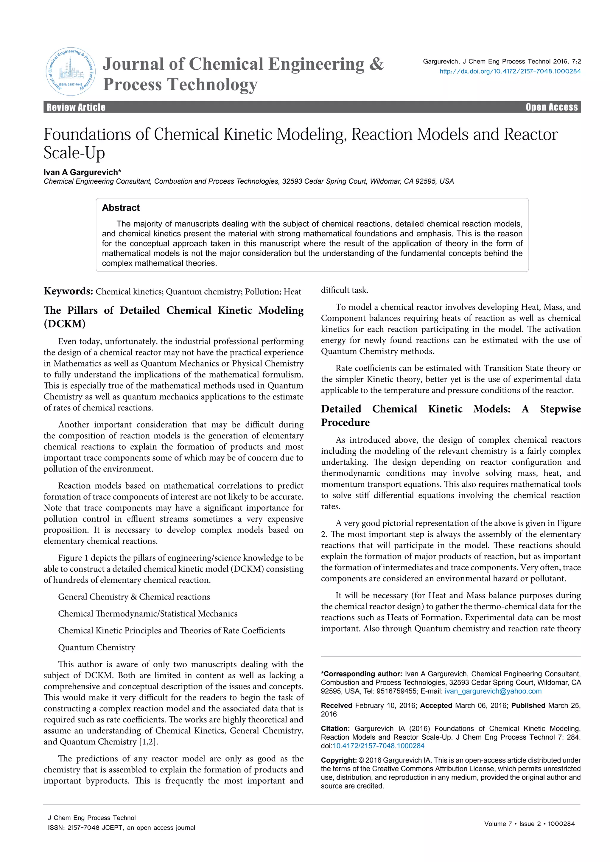 foundations-of-chemical-kinetic-modeling-reaction-models-and ...