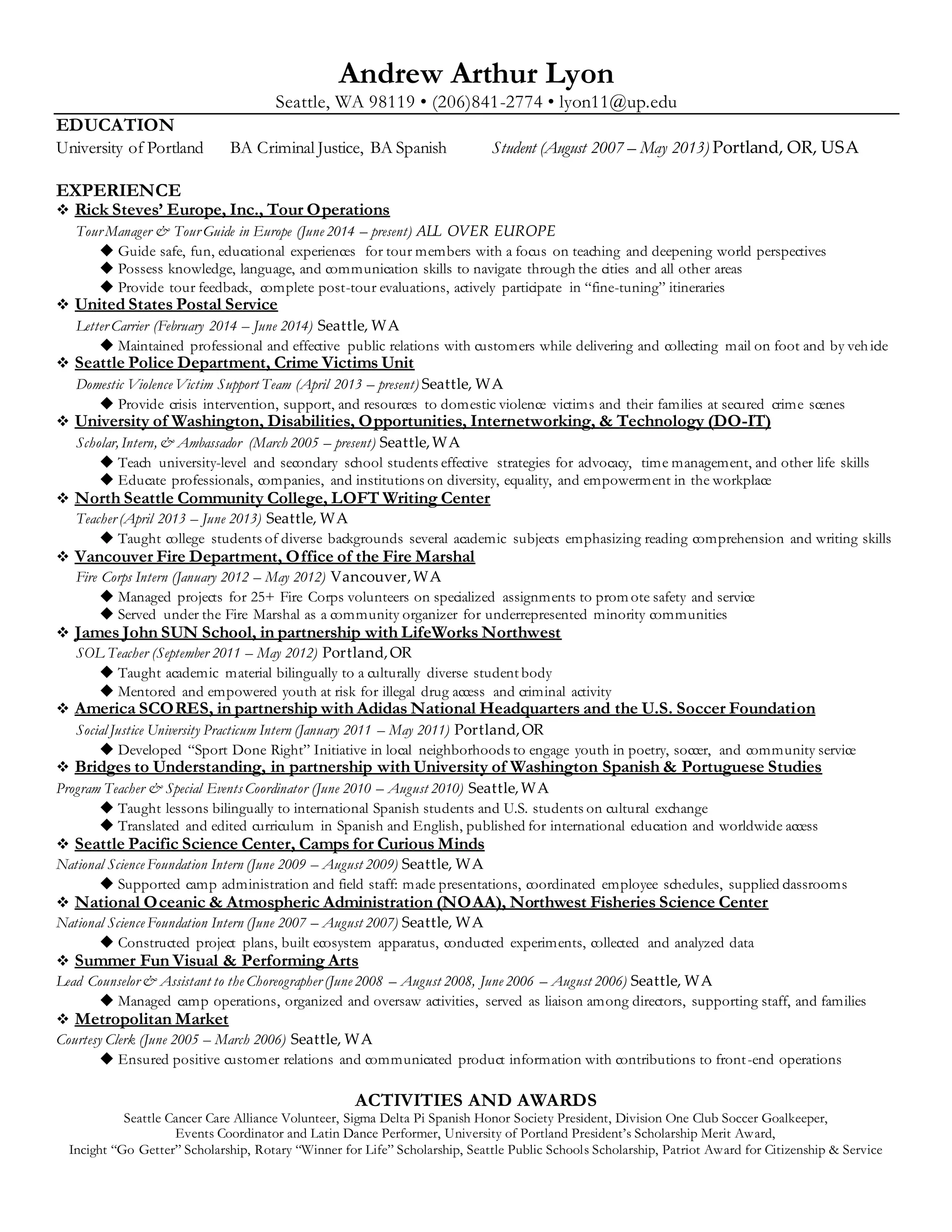 Andrew Lyon - LINKEDIN RESUME | DOCX