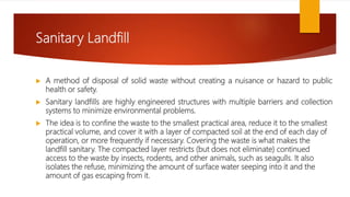 Solid waste management | PPTX