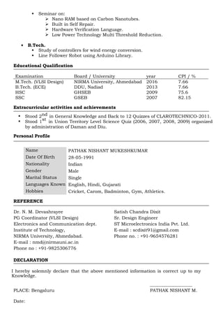 NISHANT_PATHAK_RESUME | PDF