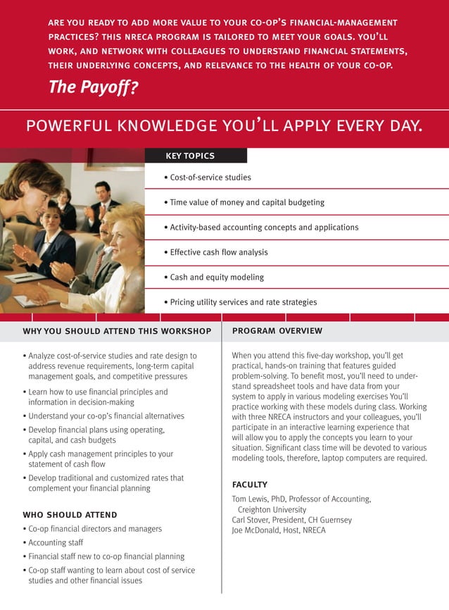 Financial Workshop Brochure | PDF | Financial Industry | Industries