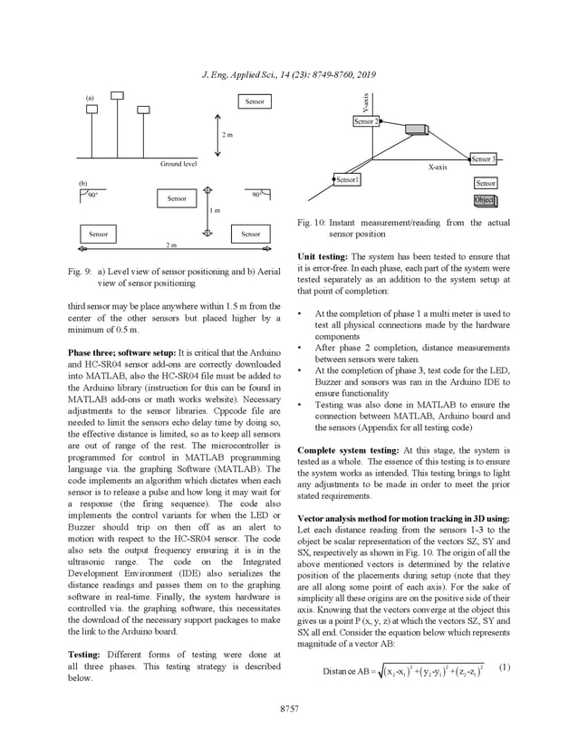 A 3-dimensional motion sensor and tracking system using vector analysis method | PDF