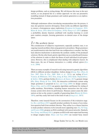 A 3D Shape Generative Method For Aesthetic Product Design | PDF