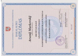 University - BSc in Electrical and Electronics Engineering | PDF ...