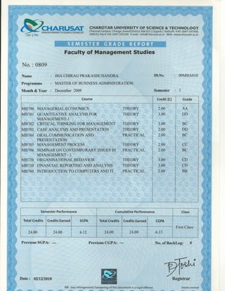 MBA Degree & Results | PDF