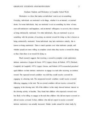 GraduateStudentsAndMotivationChristinaSandersonRMFINAL | DOCX ...
