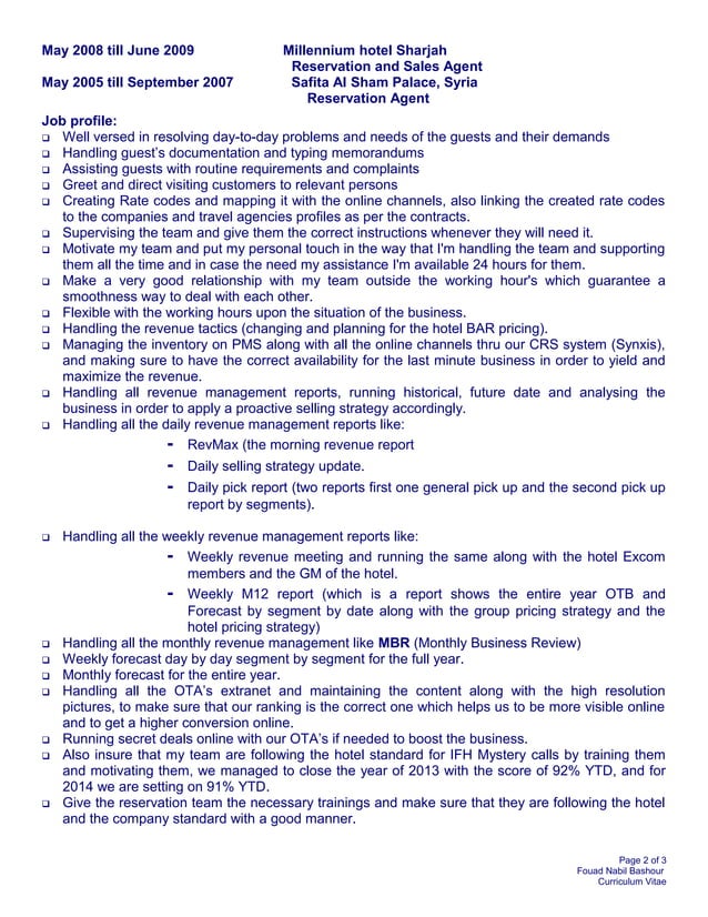 fouad's_CV_-_Updated | PDF