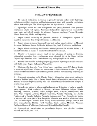 T. Aley Resume 0315 | PDF