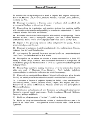 T. Aley Resume 0315 | PDF