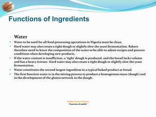 Theory of Baking | PPTX