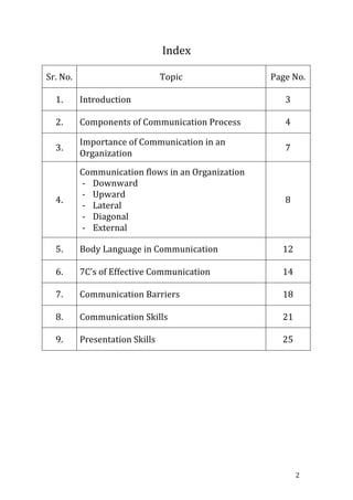 Communication : Components, Flows, Skills and Barriers | PDF