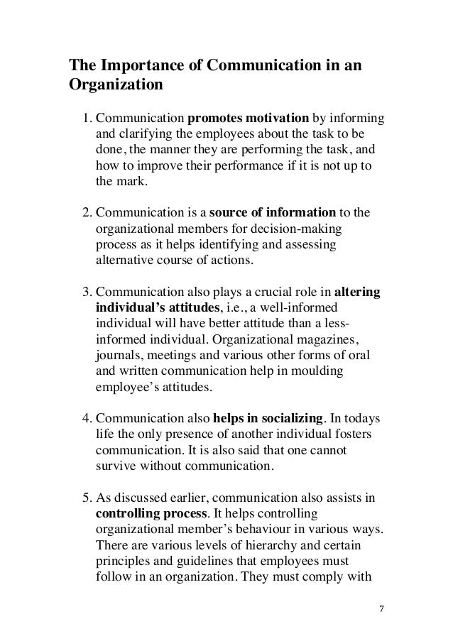 Communication : Components, Flows, Skills and Barriers