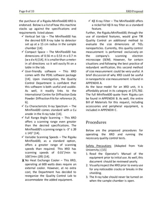 XRD Proposal | DOCX