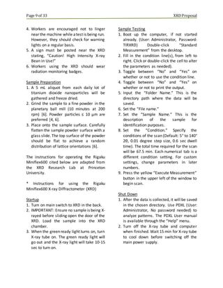 XRD Proposal | PDF