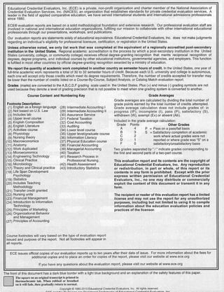 ECE evaluation results | PDF