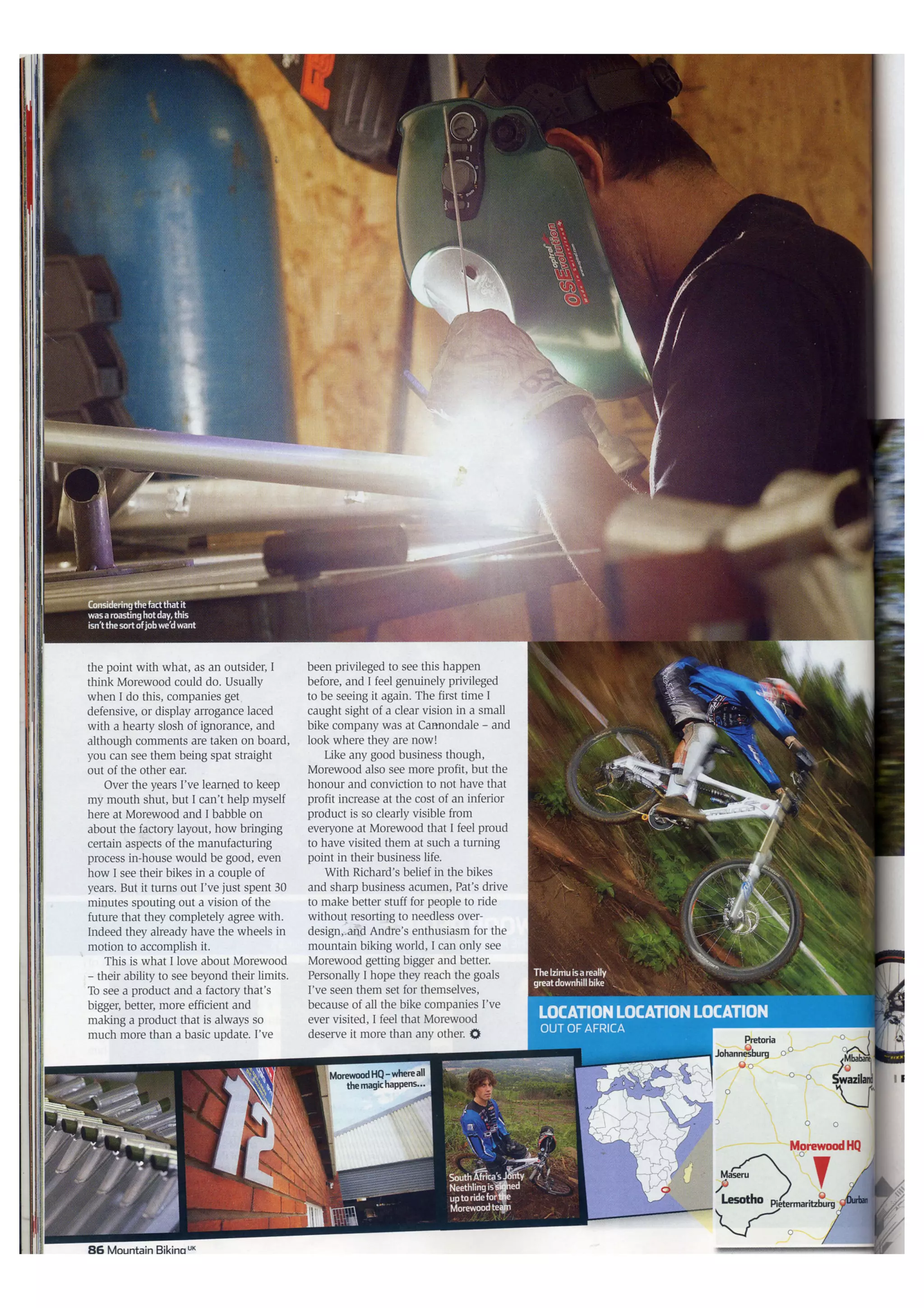 MBUK - Morewood Bikes | PDF