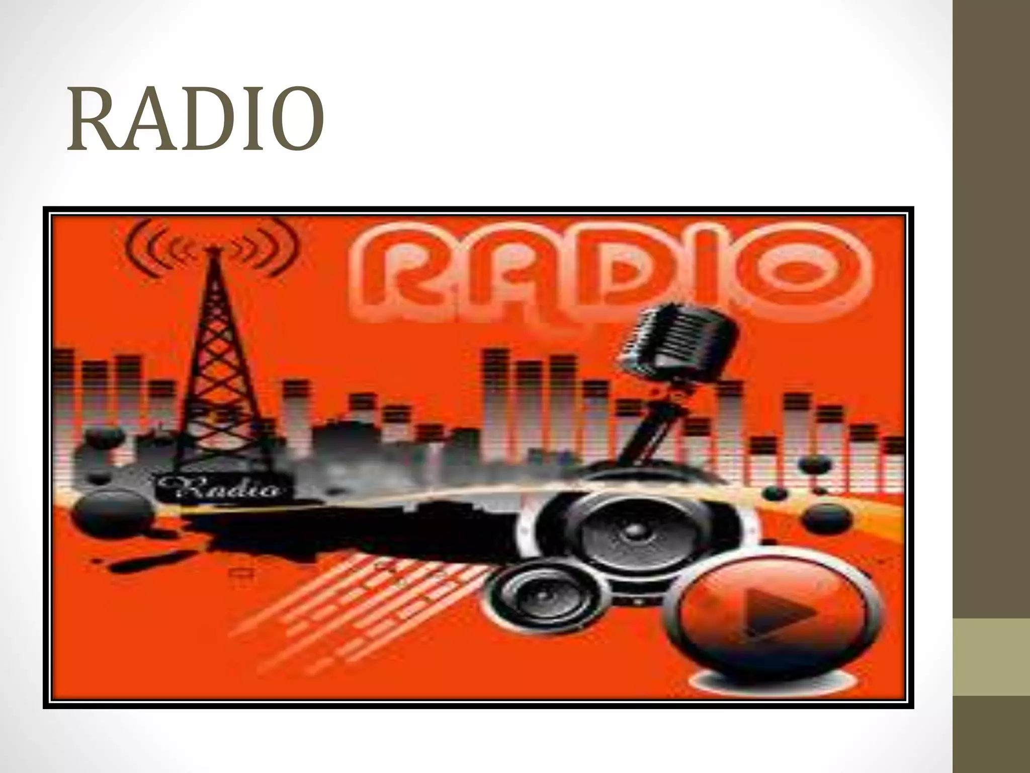 RADIO PPT | PPT