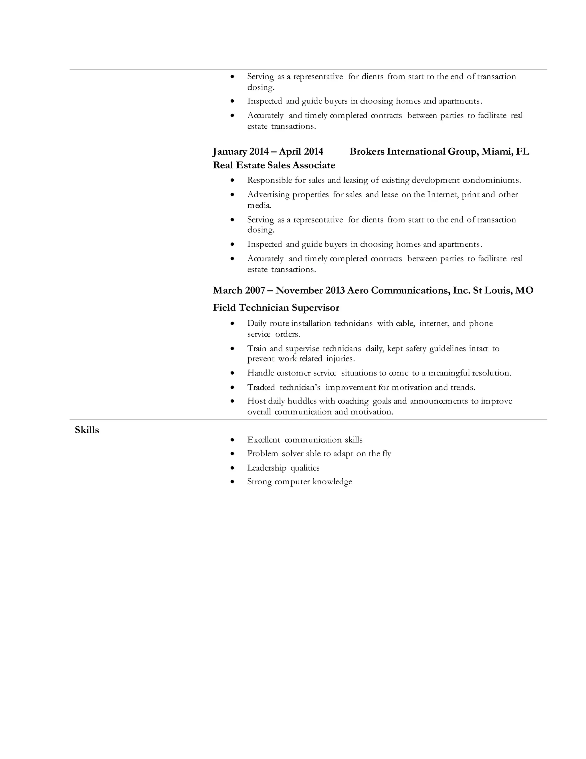 Resume2 | PDF