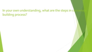 A3 for Consensus Building | PPTX