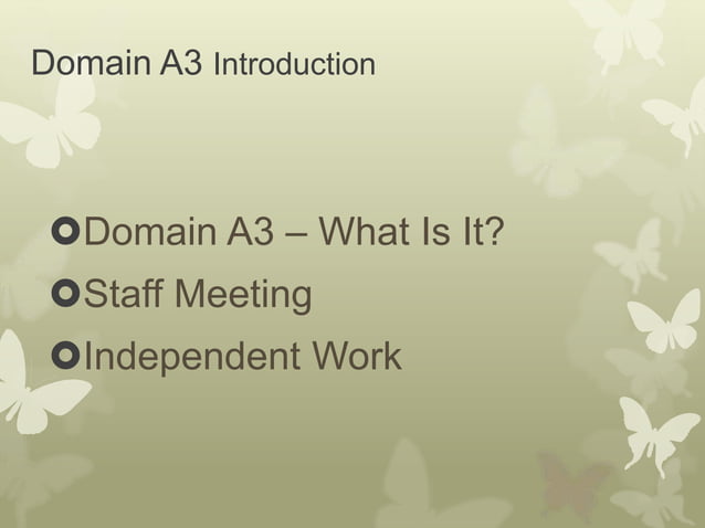 A3 introduction | PPT