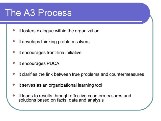 A3 Management Method Presentation