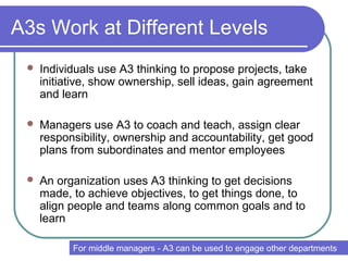 A3 Management Process | PPT