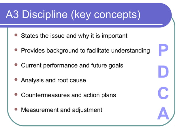 A3 Management Process | PPT