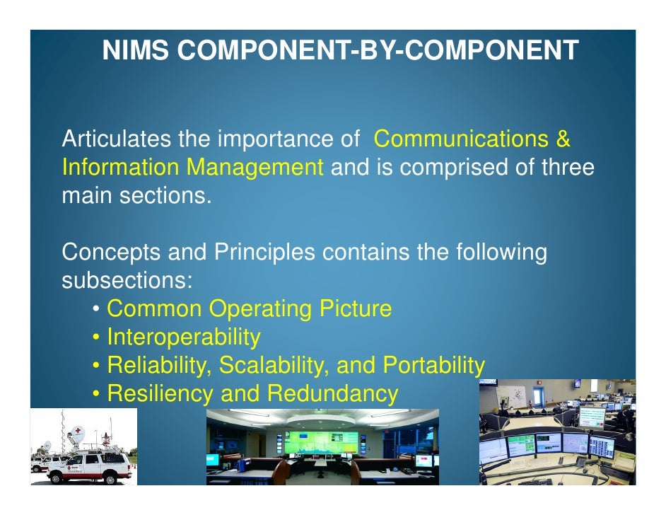 National Incident Management System Update