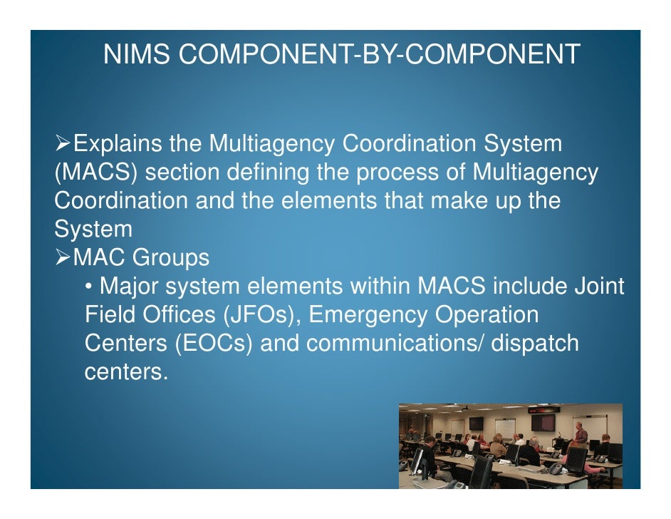 National Incident Management System Update
