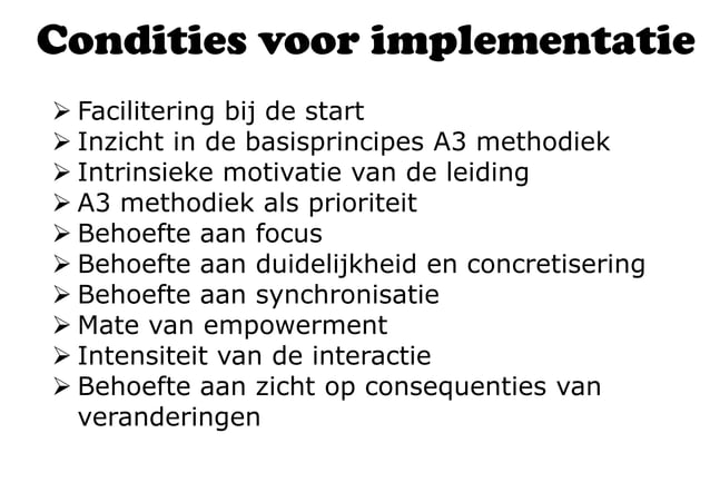 A3 methodiek versie 1 | PPTX